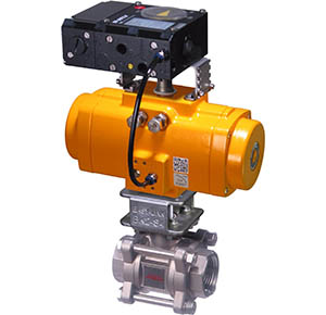 Configure a V-Port Ball Valve (V Ball Valve) with modulating actuator