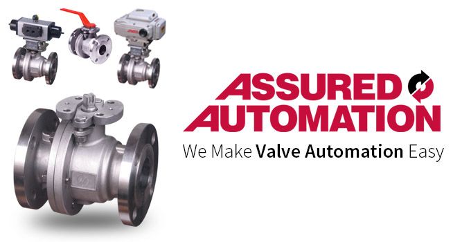 Actuated Flanged Ball Valve