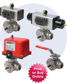 3-Way Ball Valves